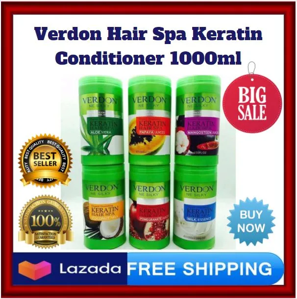 100% Good Quality Verdon Hair Spa Keratin Conditioner Treatment VERDON ...