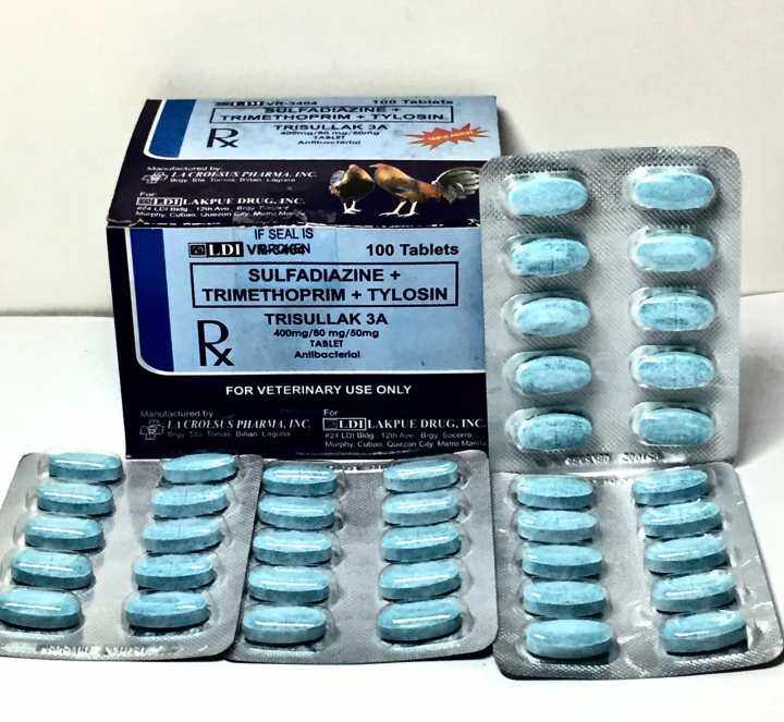 [SOUTH VET] 40pcs LDI Trisullak 3A Antibacterial "Triple Active" for ...