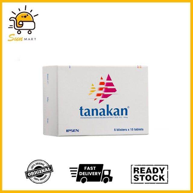 Tanakan Tablets 40mg 6x15's (Exp 01/2024) | Lazada
