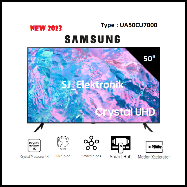 LED TV Samsung 50CU7000 - 50 Inch UA50CU7000 Smart TV Crystal UHD 4K ...