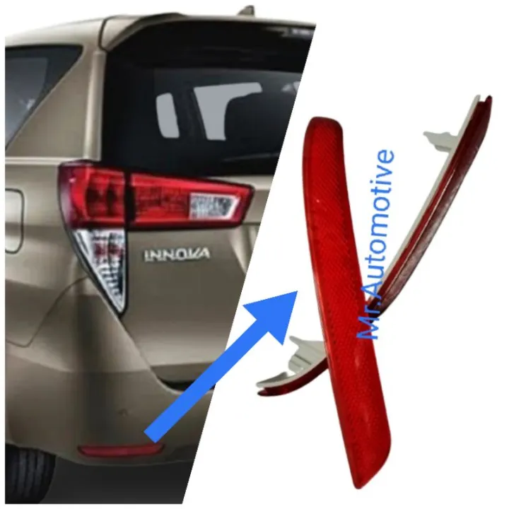 Rear Bumper Reflector Toyota Innova 2017 Modelc9C | Lazada PH