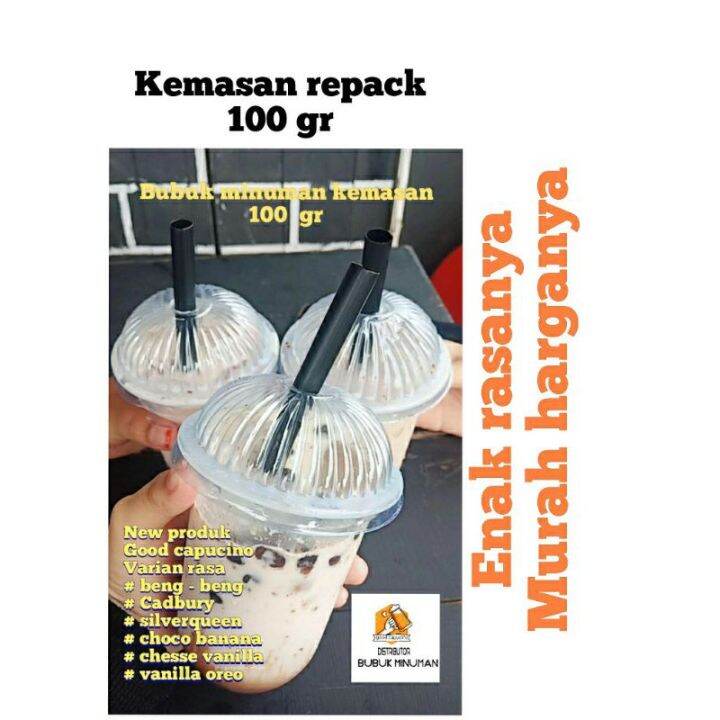 serbuk Minuman/powder drink minuman kekinian es bobba rasa coklat ...