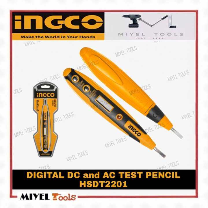 INGCO Digital DC and AC Test Pencil HSDT2201 | Lazada PH