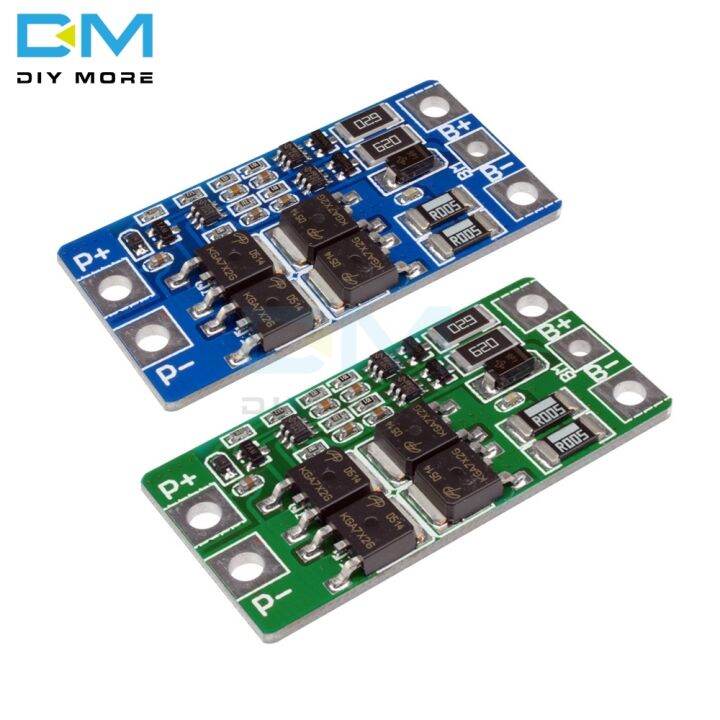 2S 10A 8.4V 7.4V 18650 Lithium Protection Board BMS PCM PCB Li-ion Lipo ...