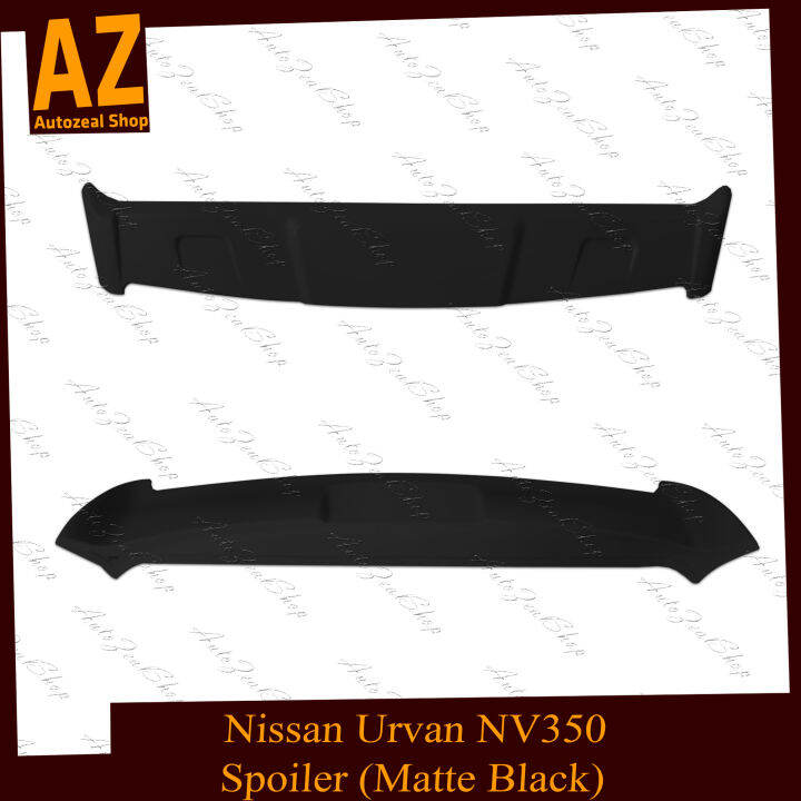 Nissan Urvan NV350 2016-2020 Rear High Window Roof Spoiler (Matte Black ...