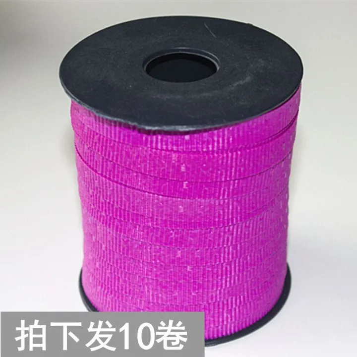 Ten rolls of plastic ribbon birthday cake box tied with strap gift box ...