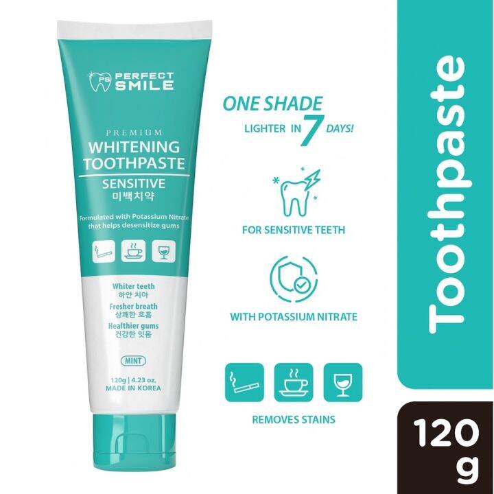 PERFECT SMILE Toothpaste Sensitive 120g | Lazada PH