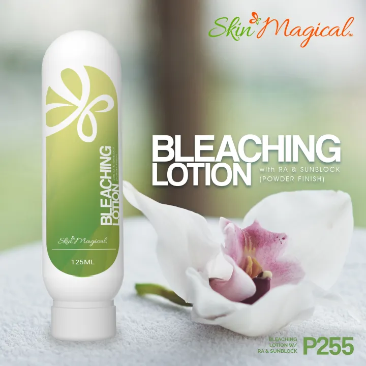 Skin Magical Bleaching Lotion with RA amd Sunblock Powder Finish ...