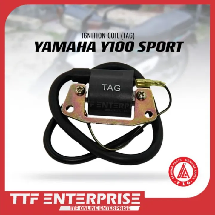 YAMAHA Y100 SPORT IGNITION COIL BODY COIL PLUG COIL (TAG) STANDARD | Lazada