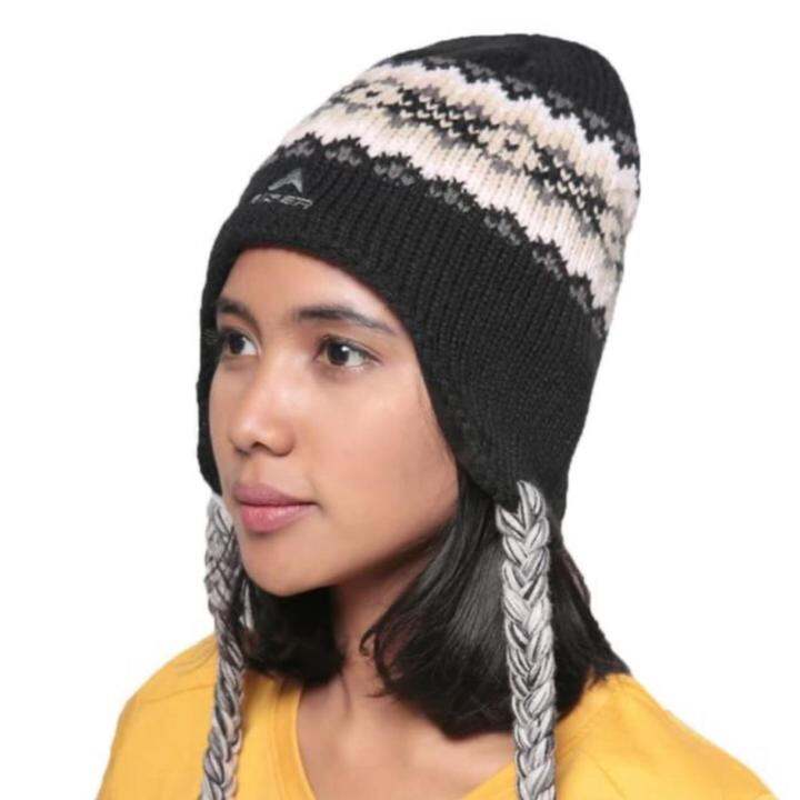 Kupluk Eiger Original Peruvian Machu Pichu Black | Lazada Indonesia