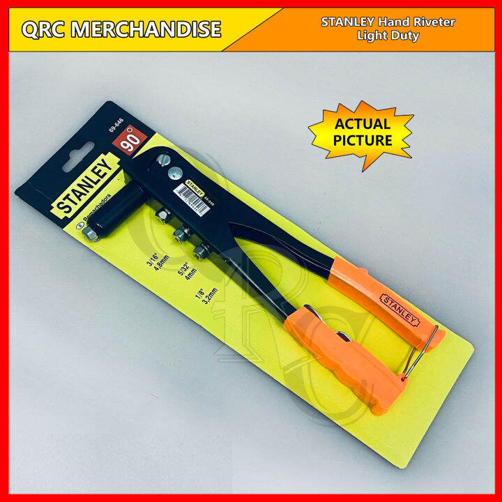 S T A N L E Y Hand Riveter Orange High Quality | Lazada PH