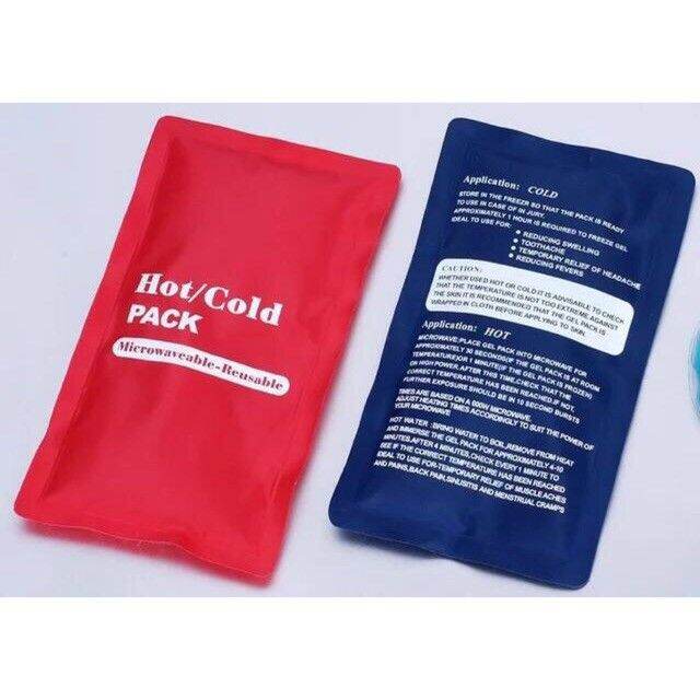 MIC Reusable Hot and Cold Pack Muscle Pain Reliever Gel Ice Pack ...