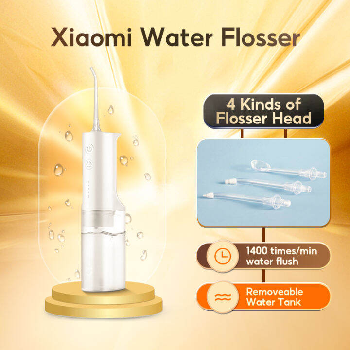 Xiaomi Water Flosser Oral Irigator Dental Tooth Water Flusher Bucal ...