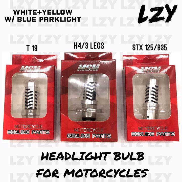 Original T19 H4 B35 STX125 Headlight Led Bulb Dual Color Hi Low Beam W ...
