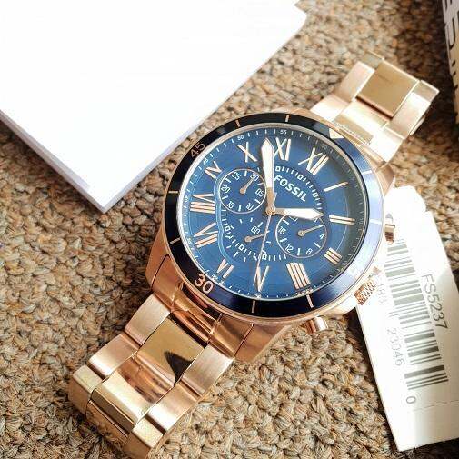 FS5237 Grant Blue Dial Chronograph Mens Watch | Lazada PH