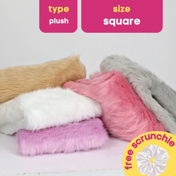 It's Faux PH PLUSH Faux Fur Fabric HIGH QUALITY Square Furs CHEAPEST ...