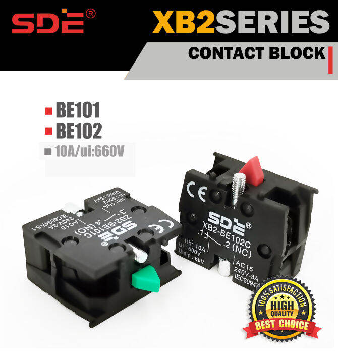 SDE CONTACT BLOCK (NO and NC) | Lazada PH