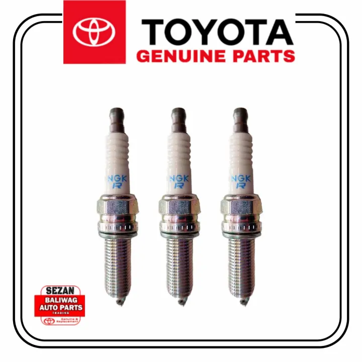 ORIGINAL SPARK PLUG LKR6C 3PCS TOYOTA WIGO 2012-2020 9004A-91062 ...