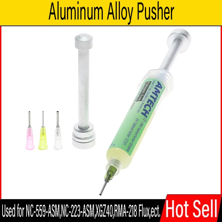 Aluminum Alloy Pusher BGA Soldering Oil Solder Paste Booster Flux ...