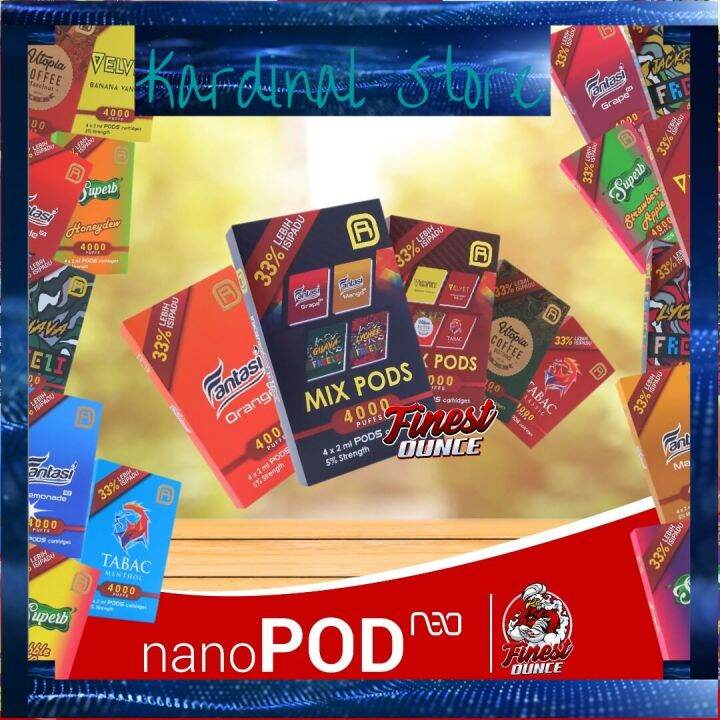 100% Original Nano STIX NEO V2 (New 2022) NanoPOD Flavor V2 Nanostick ...