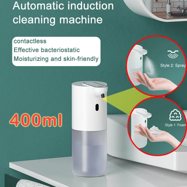 Automatic Alcohol Sprayer 400ml Non-Contact Automatic Induction Sprays ...