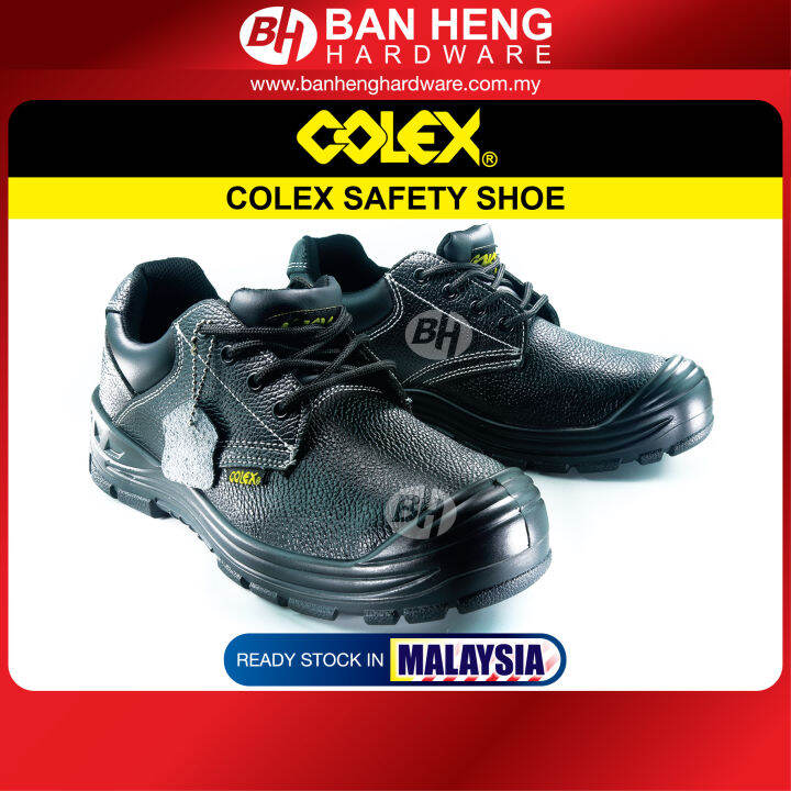 (CLEAR STOCK) COLEX MEDIUM DUTY SAFETY SHOES BPB-500 kasut besi | Lazada