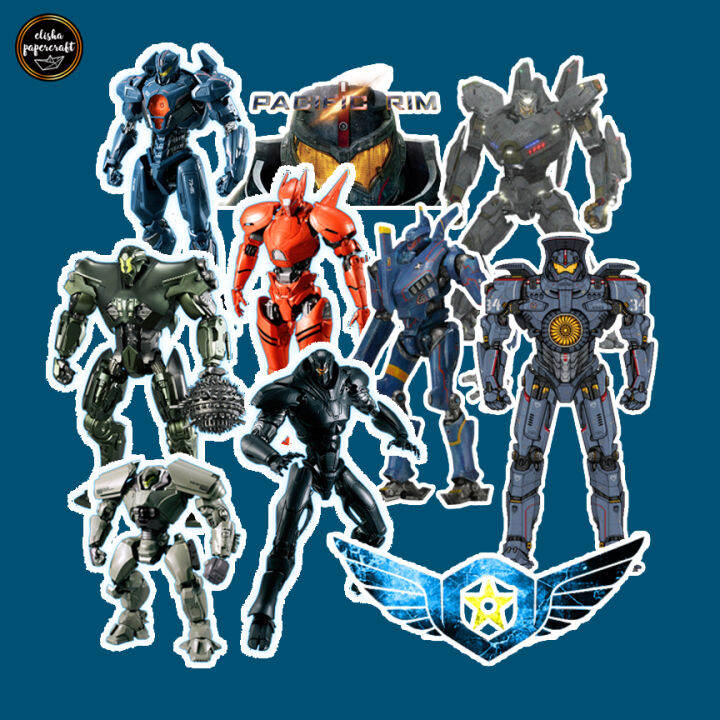 Pacific Rim Jaeger Uprising Collection Series Waterproof Stickers 10pcs ...