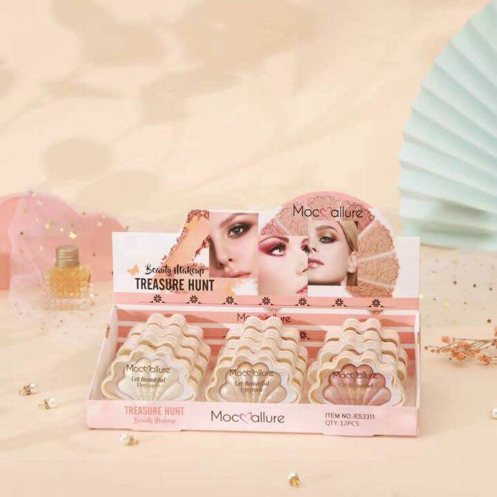 MocMallure Shell Shape Terra Cotta Highlighter-Let Beauty Upgrade | Lazada