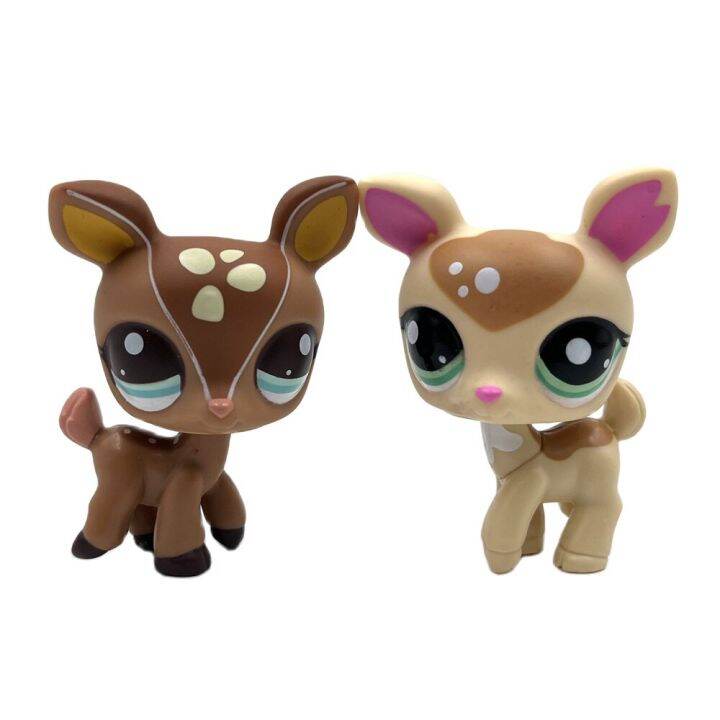 LPS CAT Original Littlest Pet Shop Deer Bobble Head Toys #2486 #634 ...