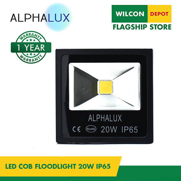 ALPHALUX 20W Led Flood Light COB Day Light IP65 RML-FL005 by Wilcon ...