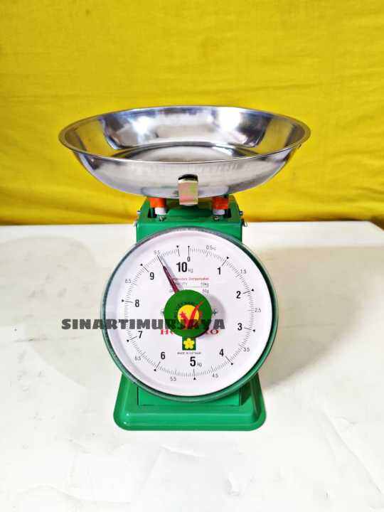 Timbangan Duduk Jarum Analog 10Kg Original Vietnam Timbangan Manual | Lazada Indonesia