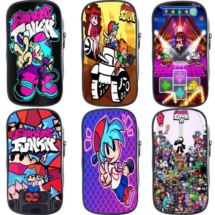 Video Game Friday Night Funkin Pencil Bag Boys Girls Anime Pencil Case ...