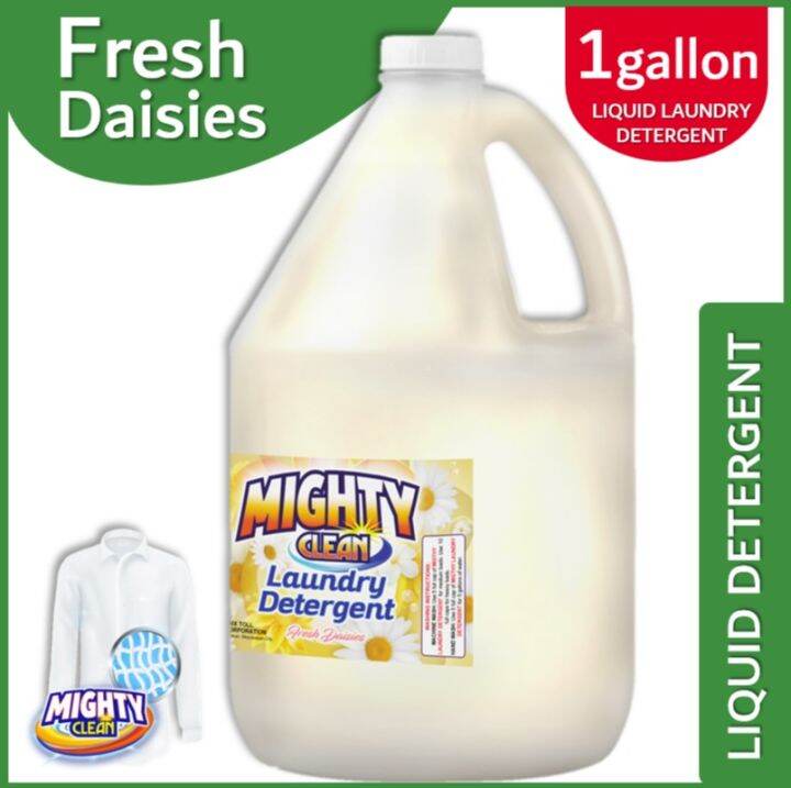 Mighty Clean Liquid Laundry Detergent Fresh Daisies Scent - (LLD clear ...