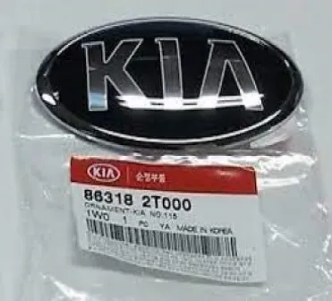 LOGO FRONT / NAME PLALTE FRONT BONNET GENUINE PART (ORIGINAL) [86318 ...