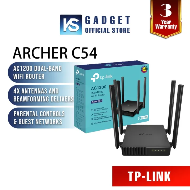 [READY STOCK]TP-Link Archer C54 AC1200 MU-MIMO Dual Band Multi Mode ...