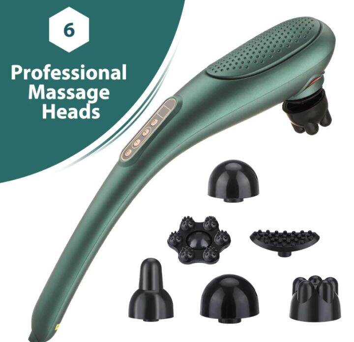 Rechargeable Handheld Deep Massager for Muscles Neck Body Massage ...