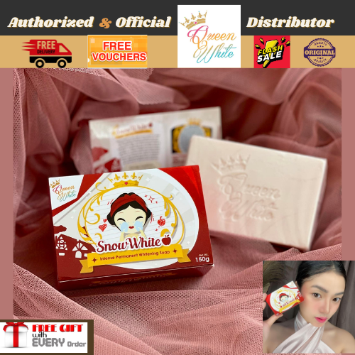 Queen White Snow White - Intense Permanent Whitening Soap | Lazada PH