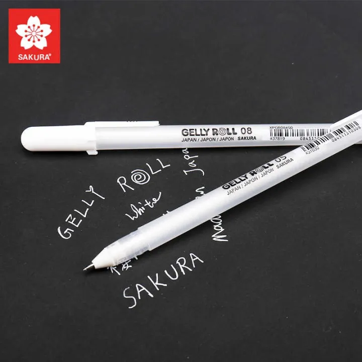 Sakura Gelly Roll Classic White Ink Pen | Lazada PH