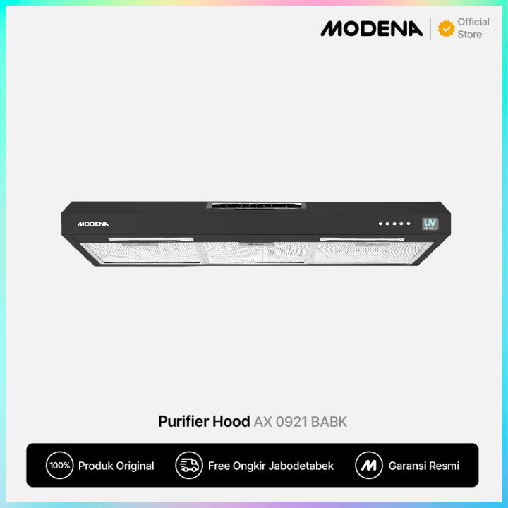 MODENA Purifier Slim Hood Hybrid - AX 0921 BABK | Lazada Indonesia