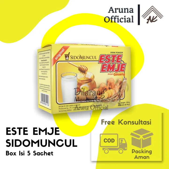 Sido Muncul Minuman Este Emje Susu STMJ 5's - Menghangatkan Tubuh | Lazada Indonesia