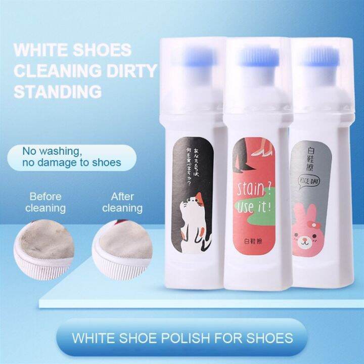 White Shoes Cleaner Polish Cleaning Tool For Casual Leather Shoe ...