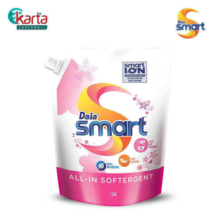 Daia Smart Liquid Detergent All-In Softergent 1.5kg | Lazada