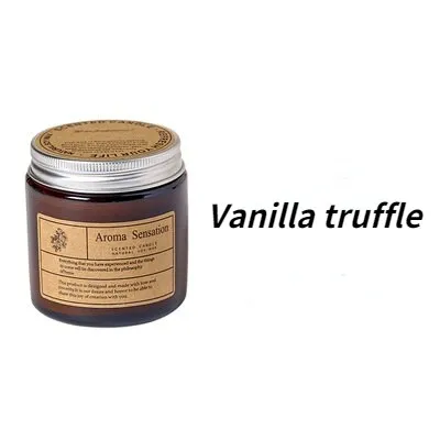 Tuberose & Vanilla เทียนหอมขี้ผึ้งถั่วเหลือง Flameless เทียน15ชั่วโมง ...