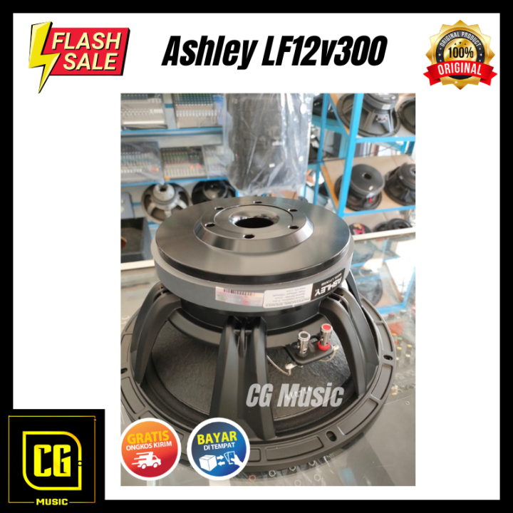Speaker Ashley 12 Inch LF 12V300 Speaker Komponen Sound System Voice ...