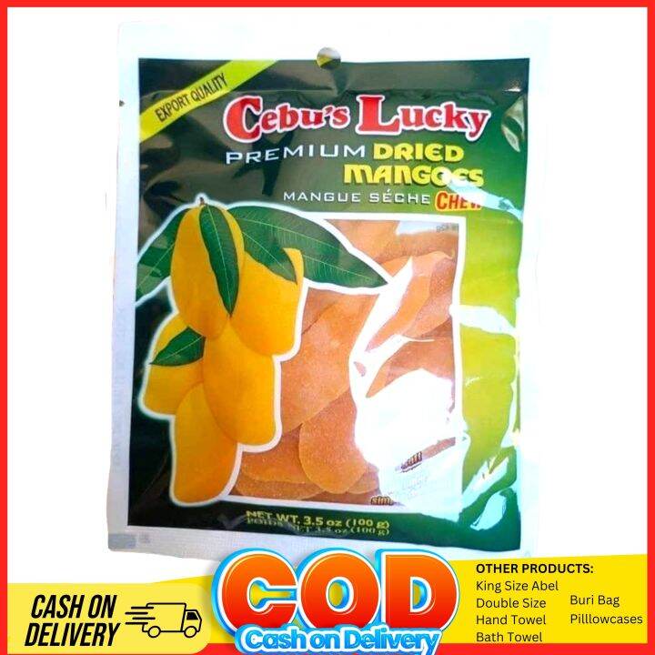 Dried Mangoes from davao pasalubong balikbayan (50 grams/pack) Dried ...