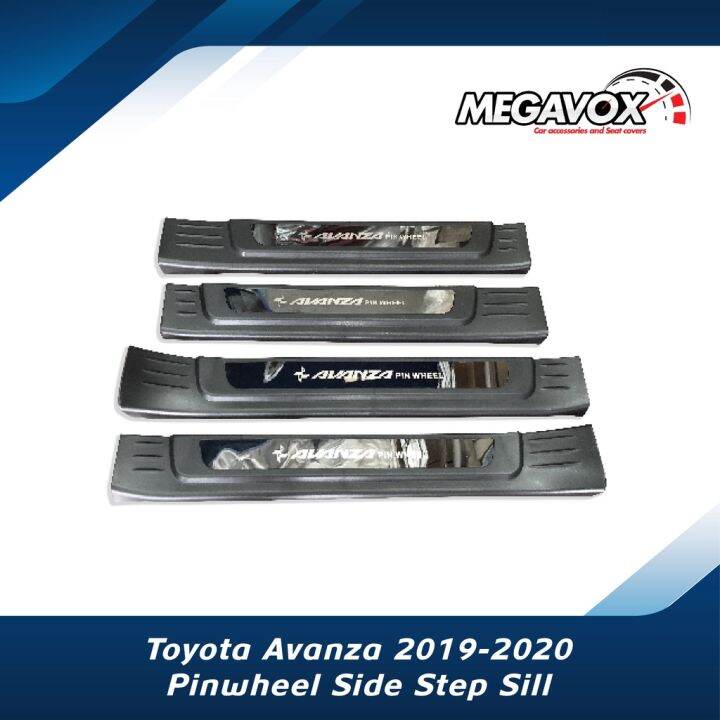 Toyota Avanza 2019-2022 Pinwheel Side Step Sills | Lazada PH