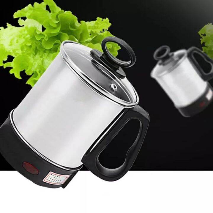 Stainless steel multi-cooker electric portable pot,mini cooking pot ...
