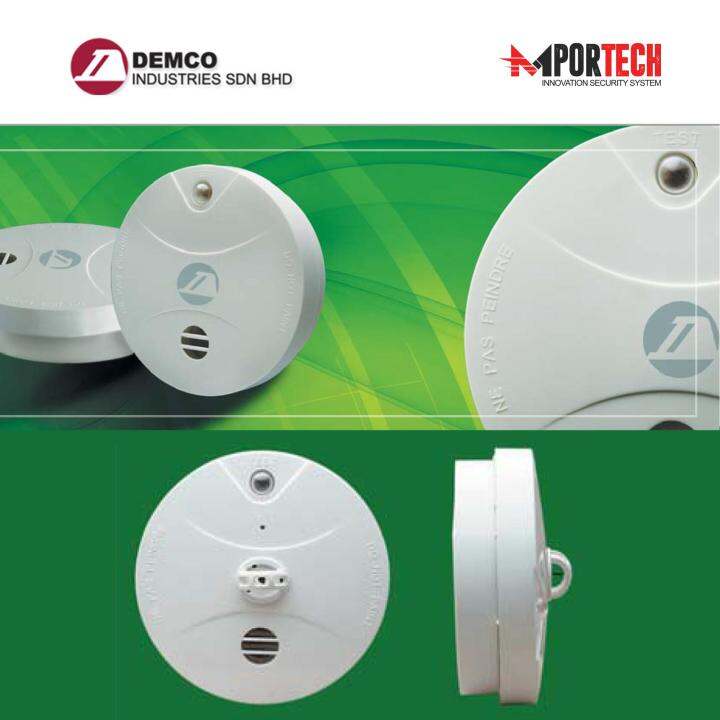 DEMCO D-223 PHOTOELECTRIC SMOKE DETECTOR | Lazada PH