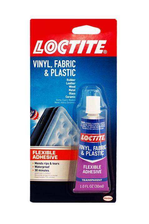 Loctite Vinyl, Fabric and Plastic Flexible Adhesive Made in Canada 1 fl ...