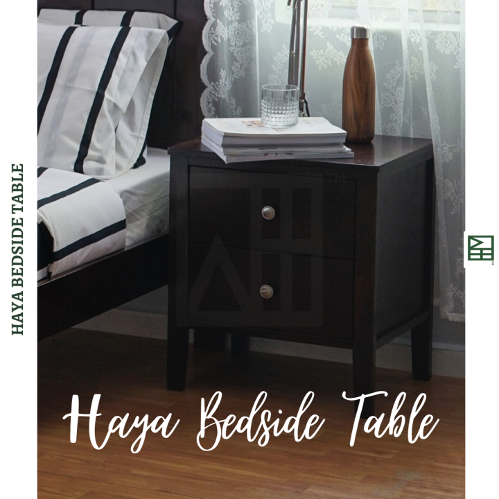 Wee Signature - Haya Bedside Table | 2/4 Drawers Bedside Table | Coffee ...